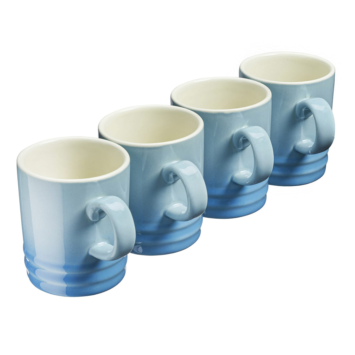 Cooks Professional 4 Piece Mug Set | 350ml | Blue – CooksProfessional
