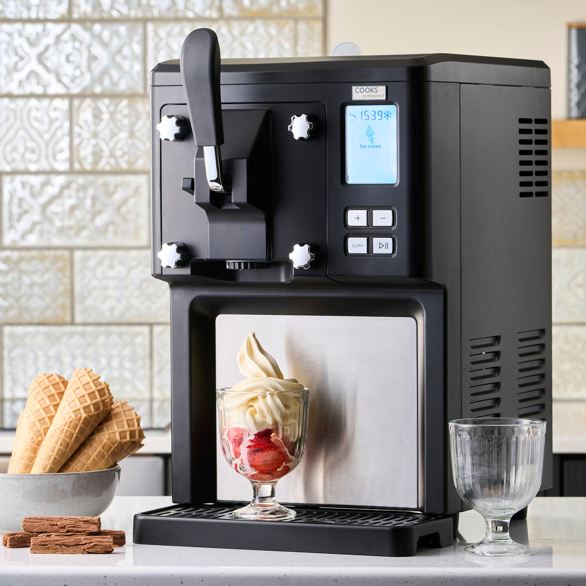 Cooks Professional Luxury Soft Serve Ice Cream Maker – CooksProfessional