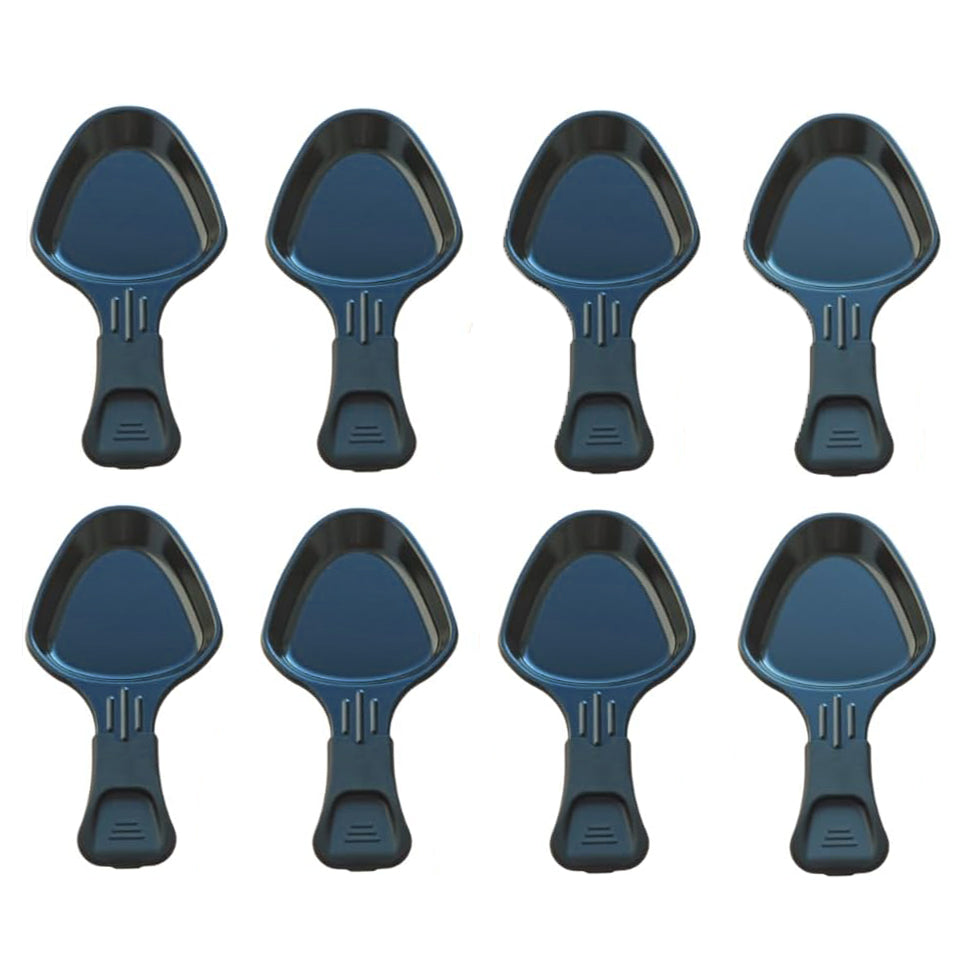 Cooks Professional 8 x Grill Pans for 8 Person Raclette Grill ...