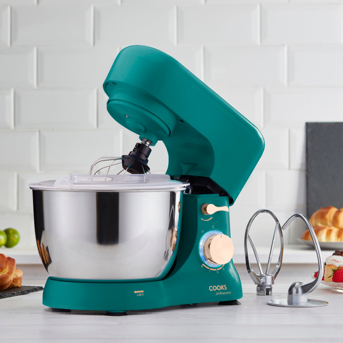Cooks Professional 4.5L Stand Mixer | Teal – CooksProfessional